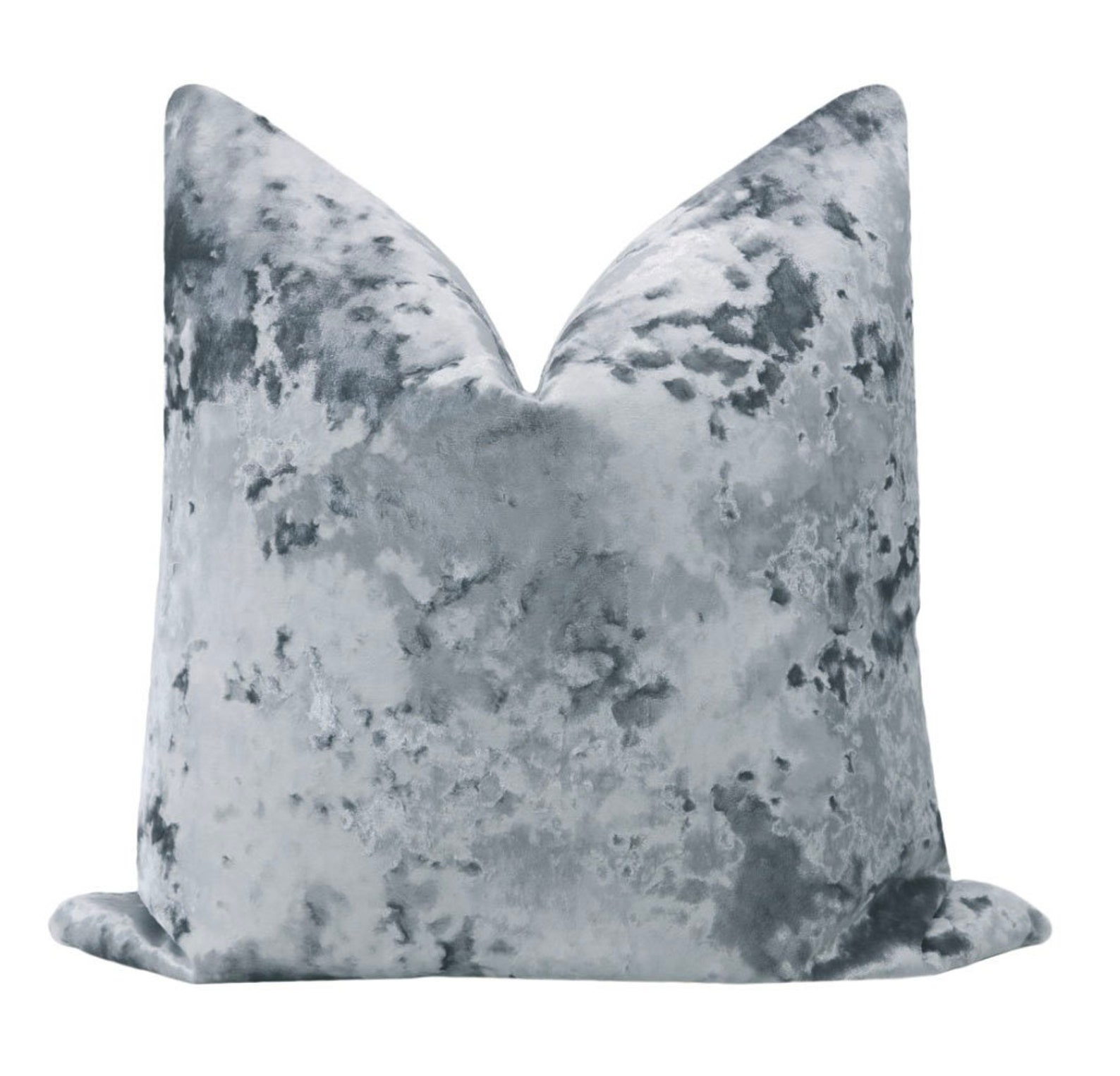 Lavish Velvet // Periwinkle Pillow COVER ONLY Soft Blue - Etsy