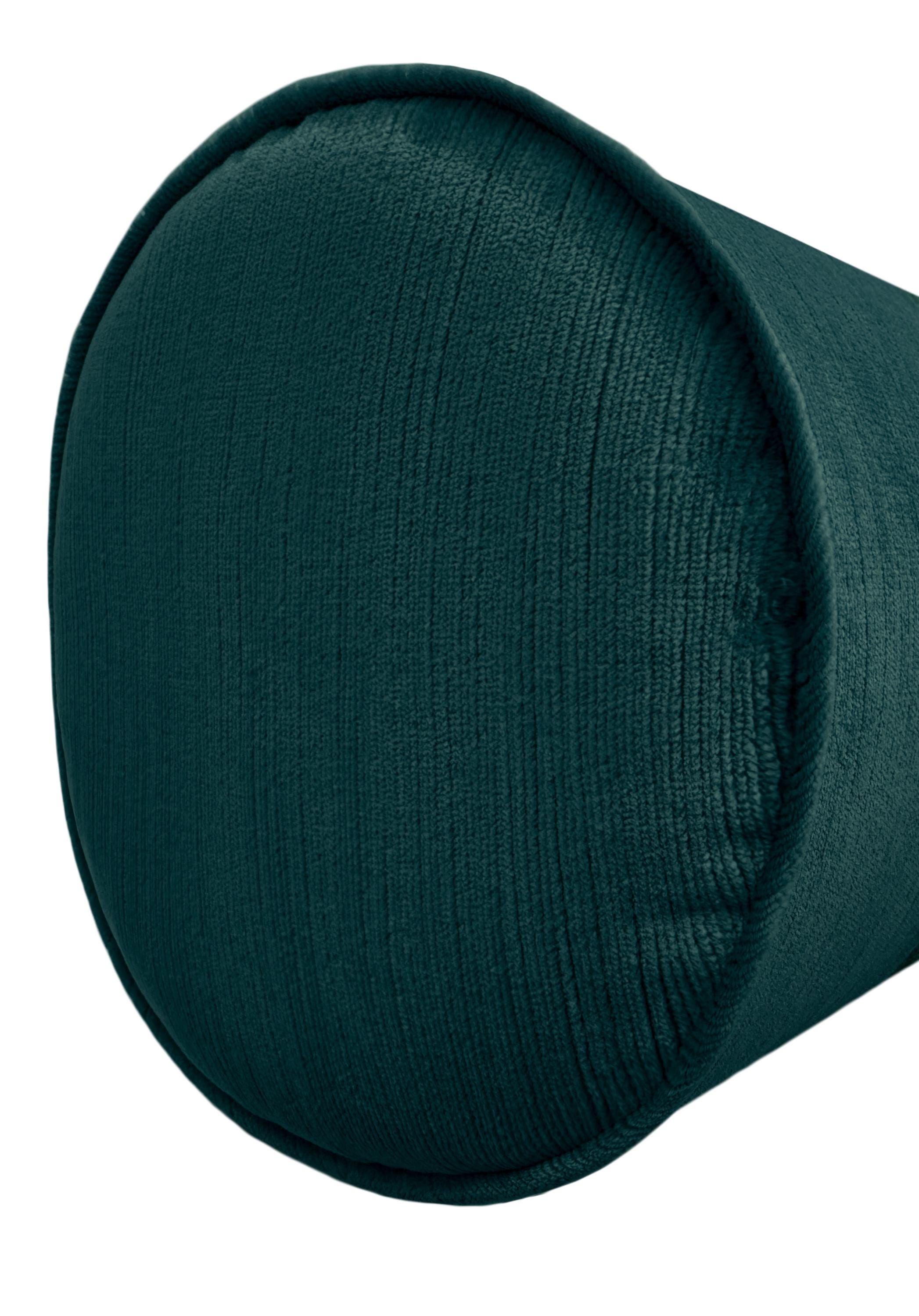 The Bolster : Strie Velvet // Harbour Blue | Velvet Bolster | Blue ...