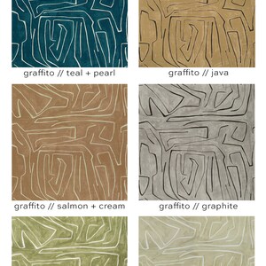 Kelly Wearstler Graffito // Fern Pillow | Lee Jofa | Green Linen ...