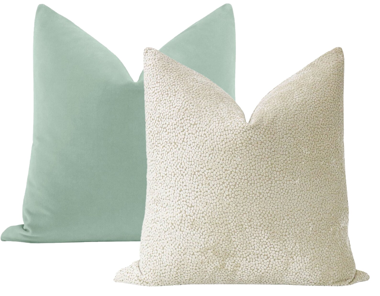 Studio Velvet // Sea Blue Pillow COVER ONLY Blue Velvet | Etsy