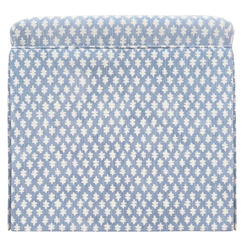 Powder Blue Ottoman - Etsy