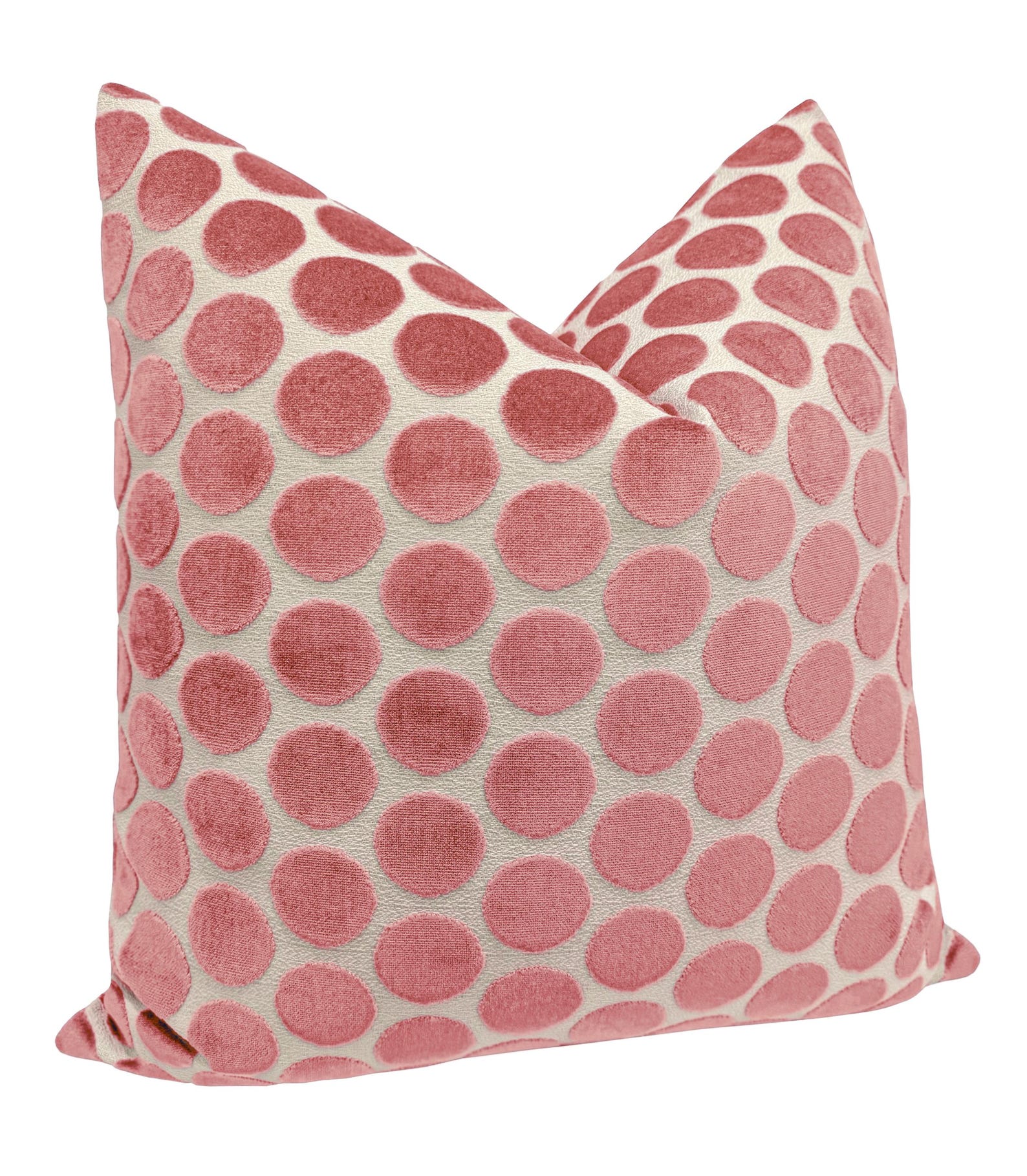 Luna Cut Velvet // Carnation Pillow | Pink Pillow | Cut Velvet Pillow ...