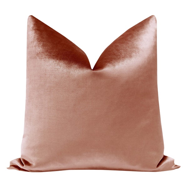 Pink Velvet Pillows - Etsy