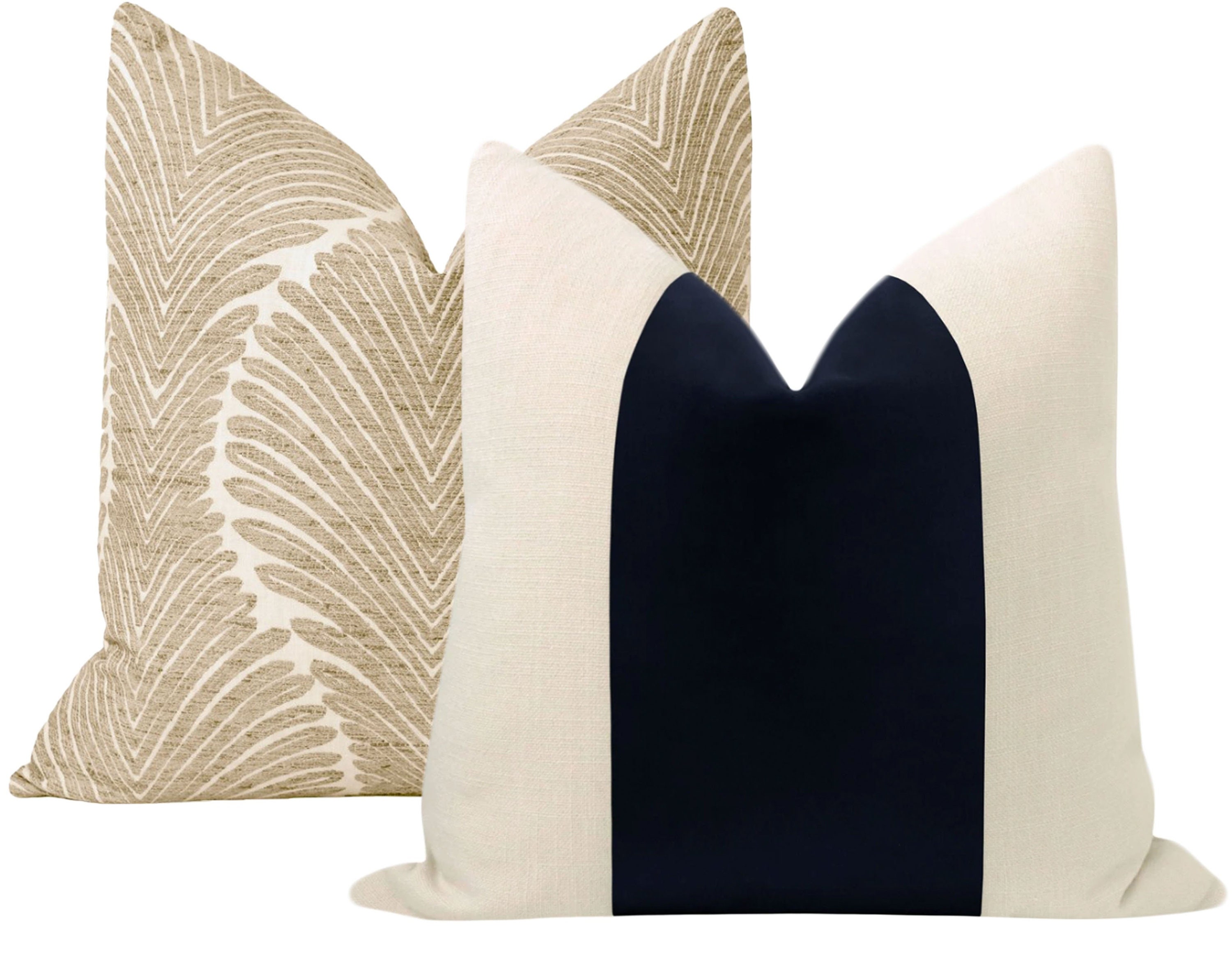 Panel : Studio Velvet // Navy Blue COVER ONLY Color Block | Etsy