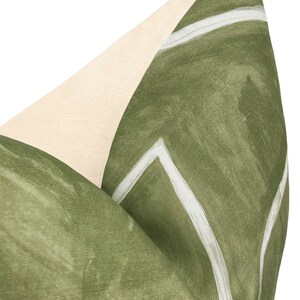 Kelly Wearstler Graffito // Fern Pillow | Lee Jofa | Green Linen ...