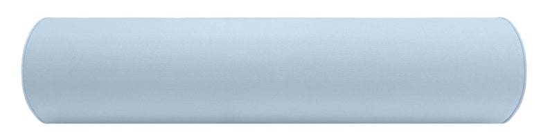 The Bolster : Classic Linen // Powder Blue | Linen Bolster | Blue Linen ...