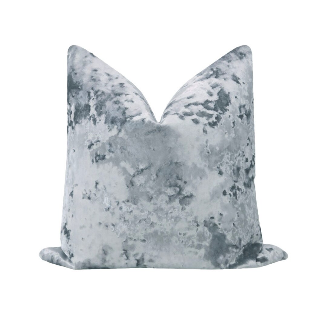 Lavish Velvet // Periwinkle Pillow COVER ONLY Soft Blue - Etsy