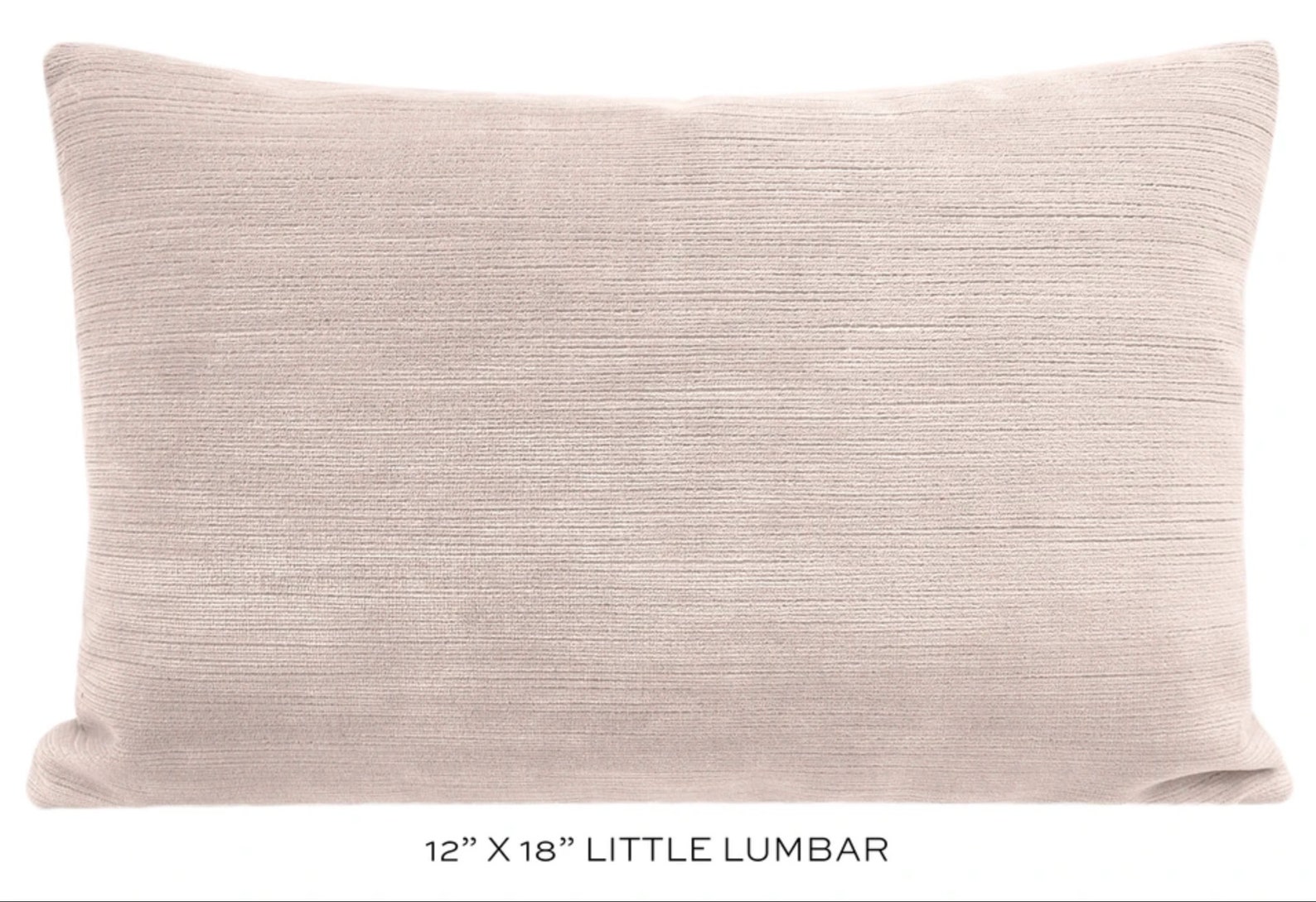 Strie Velvet // Ballet Pillow COVER ONLY Light Pink Velvet - Etsy