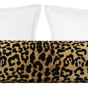 The Bolster Leopard Velvet | Bedroom Decor | Animal Print | Leopard ...