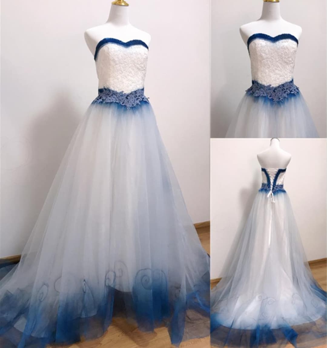 Handmade - Cosplay Corpse Bride Emily Costume, Corpse Bride Emily Dress ...
