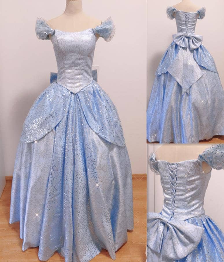 Handmade - Cinderella Cosplay Costume, Cosplay Cinderella Dress Adults ...