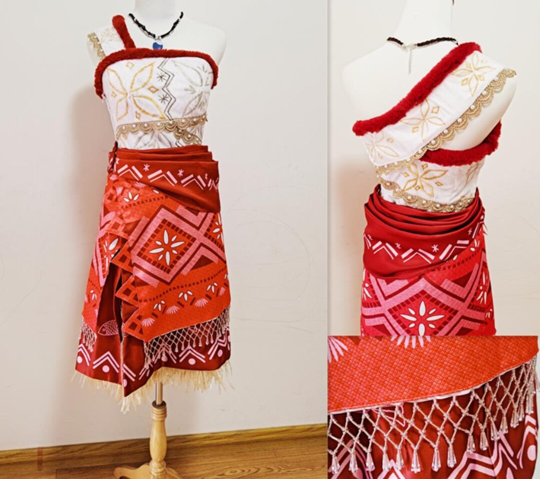 Handmade - Cosplay Moana Dress Moana 2 Cosplay Costume Outfits - Etsy