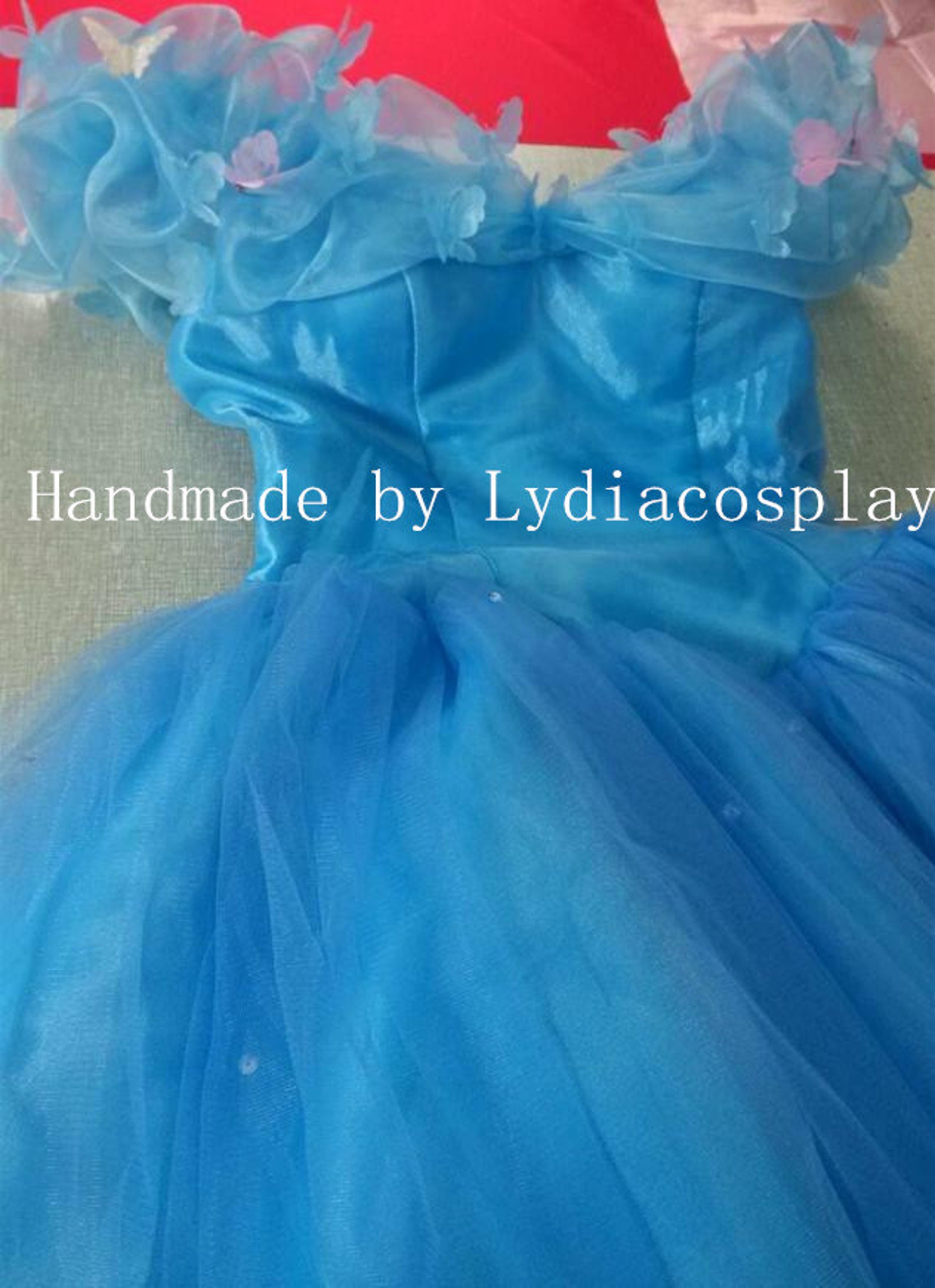 Handmade Cinderella Dress, New Cinderella Movie Dress, Cinderella ...