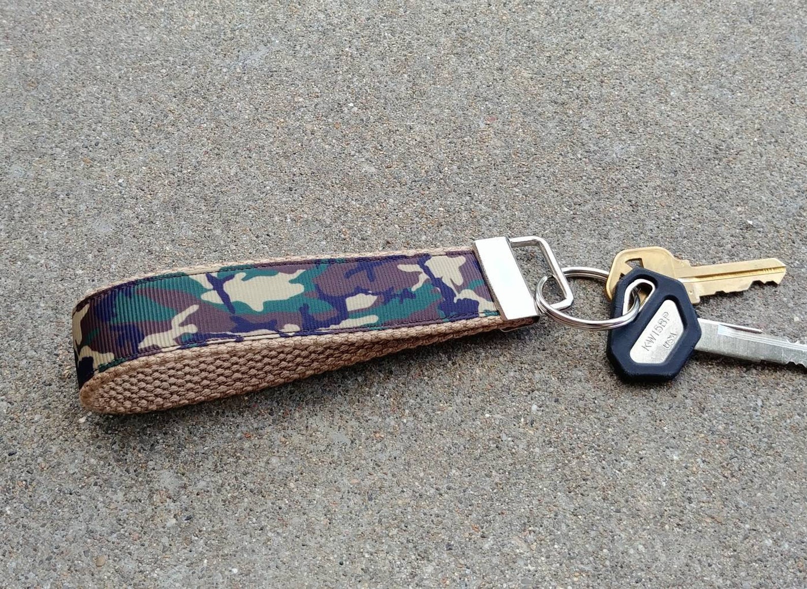 Camo Key Fob Wristlet Camouflage Keychain. Army Camo. Hunter - Etsy