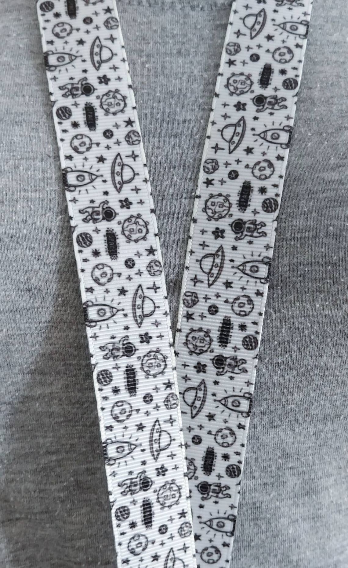 Space Force Lanyard Astronaut Outer Space Ribbon Lanyard. - Etsy