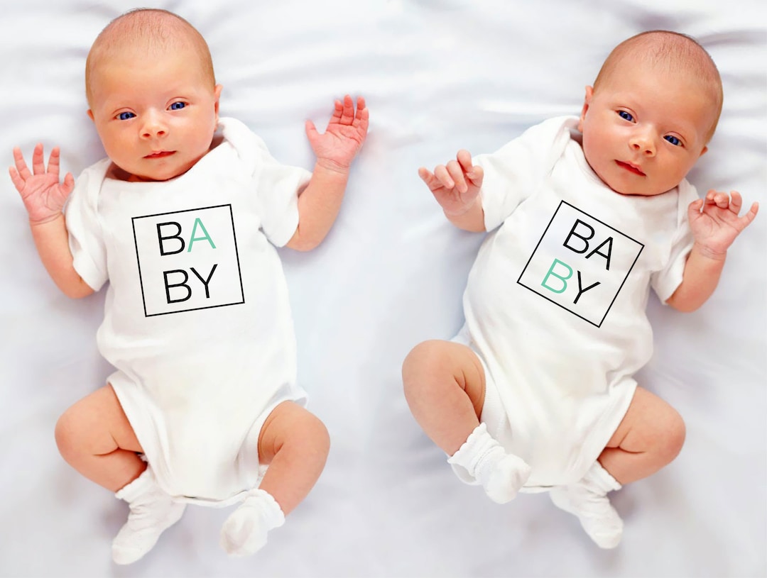 Twin Onesies® Baby Gifts Twin Outfits Twins Onesies Twins - Etsy