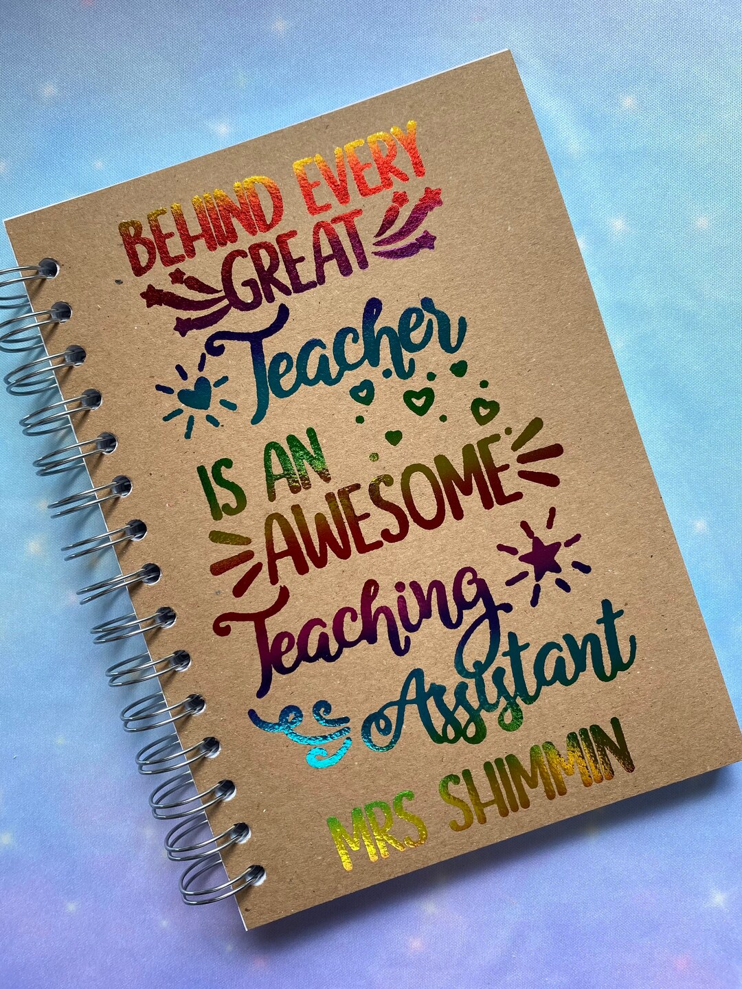 Behind Every Great Teacher is an Awesome Teaching Assistant- A5 or A4 ...