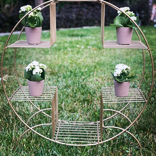 Wire Plant Stand - Etsy