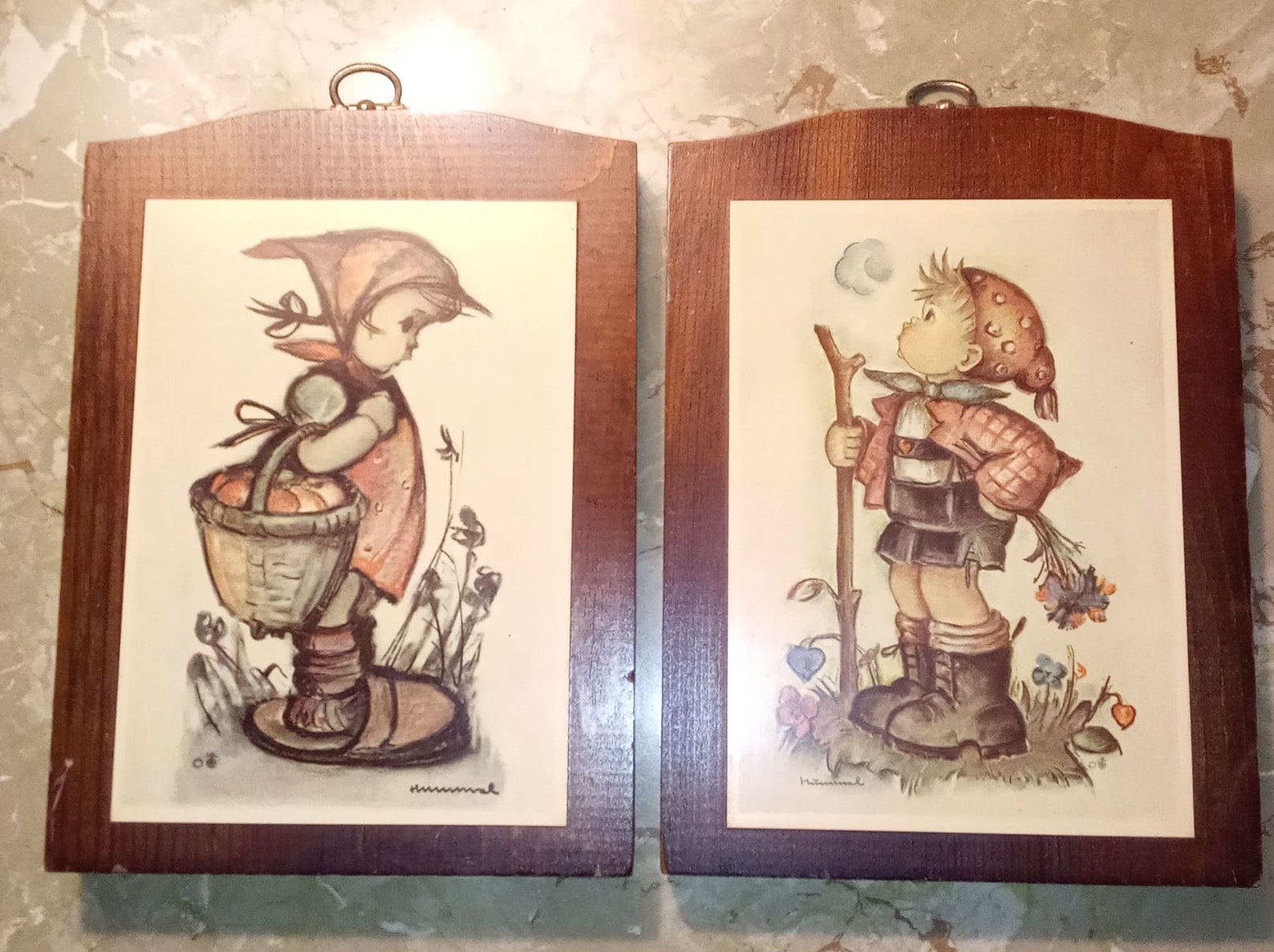 Vintage Hummel 3 Wall Plaques / Children / Wall Decor - Etsy
