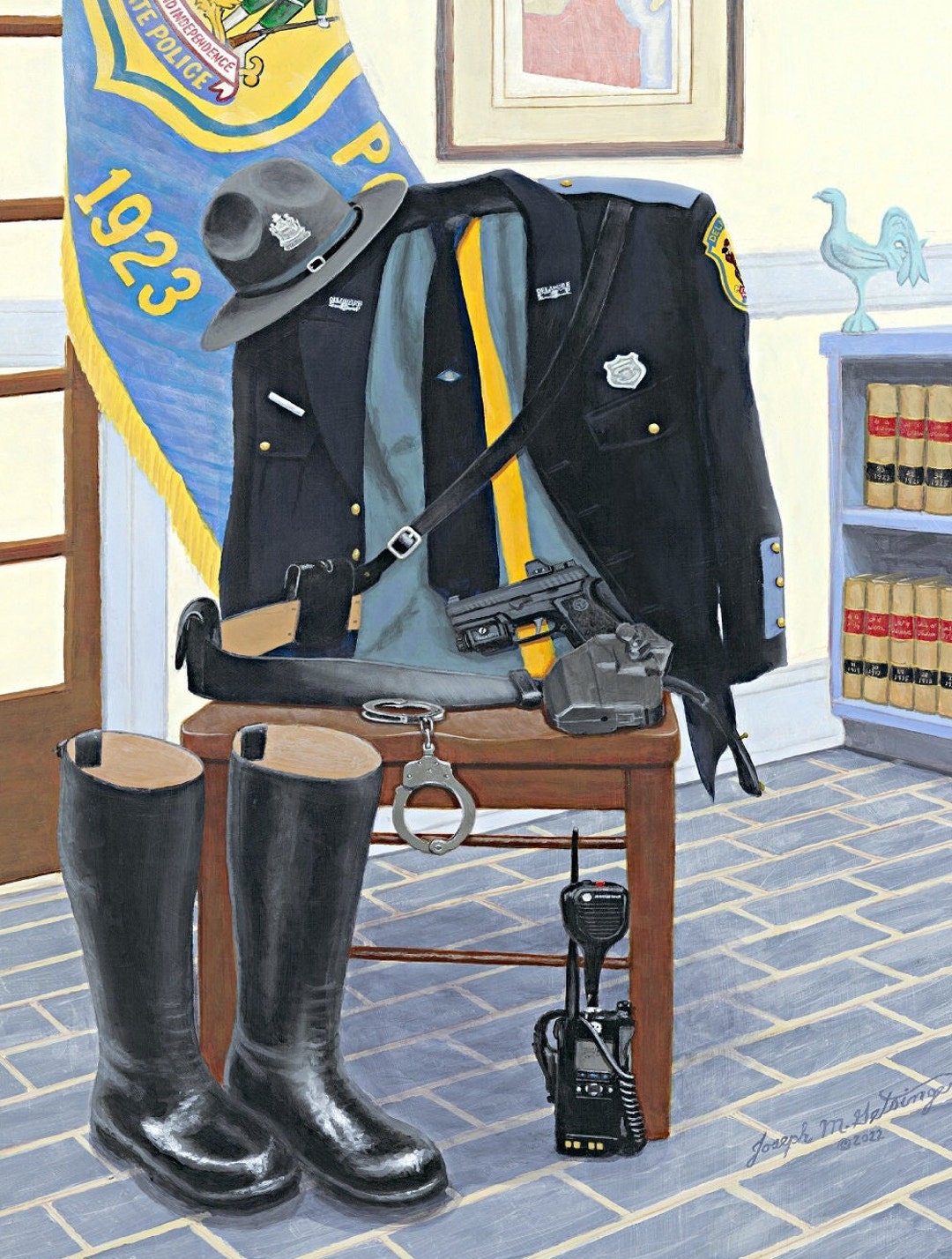 DSP-2023 (delaware State Police) - Etsy