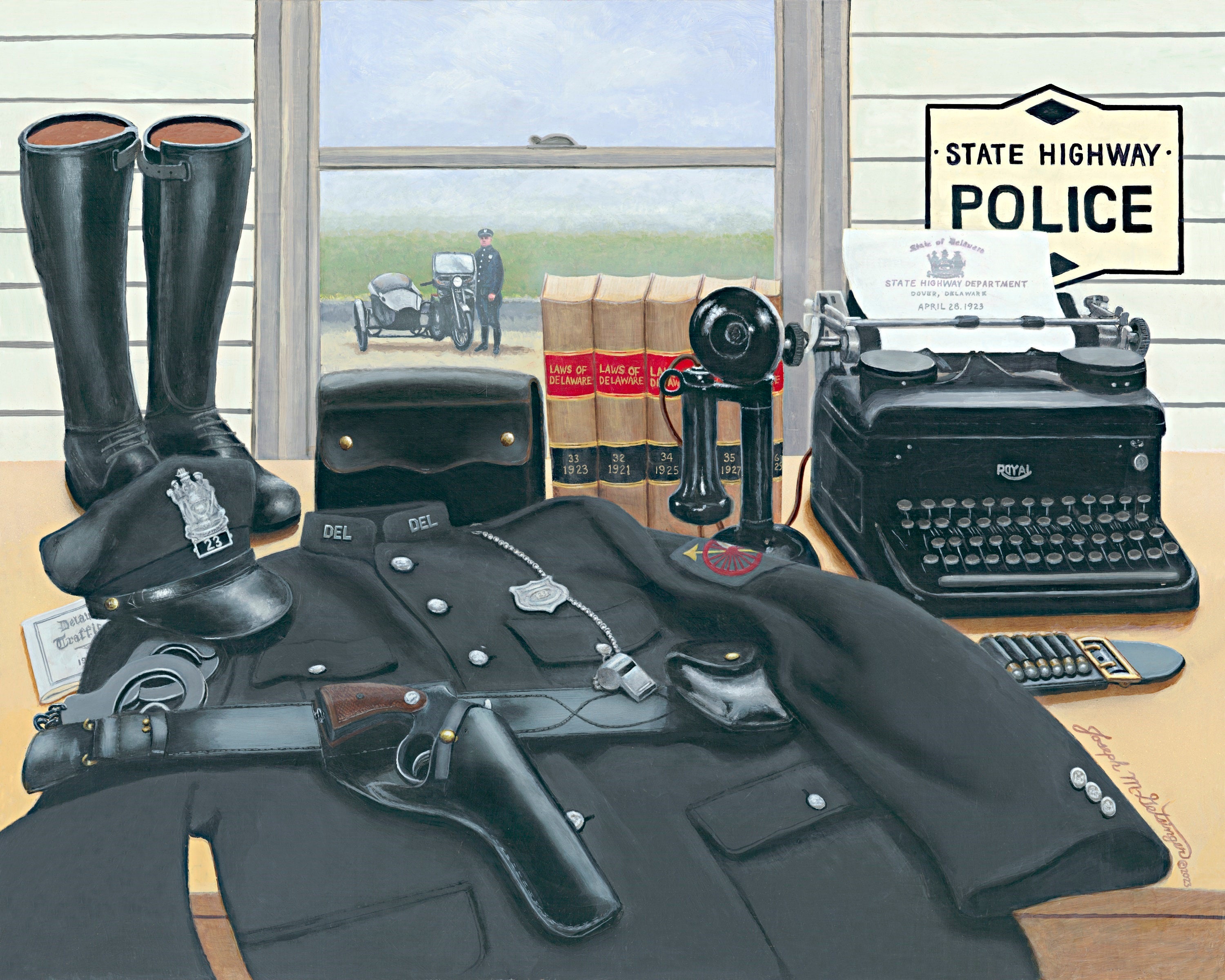 DSP-1923 delaware State Police - Etsy