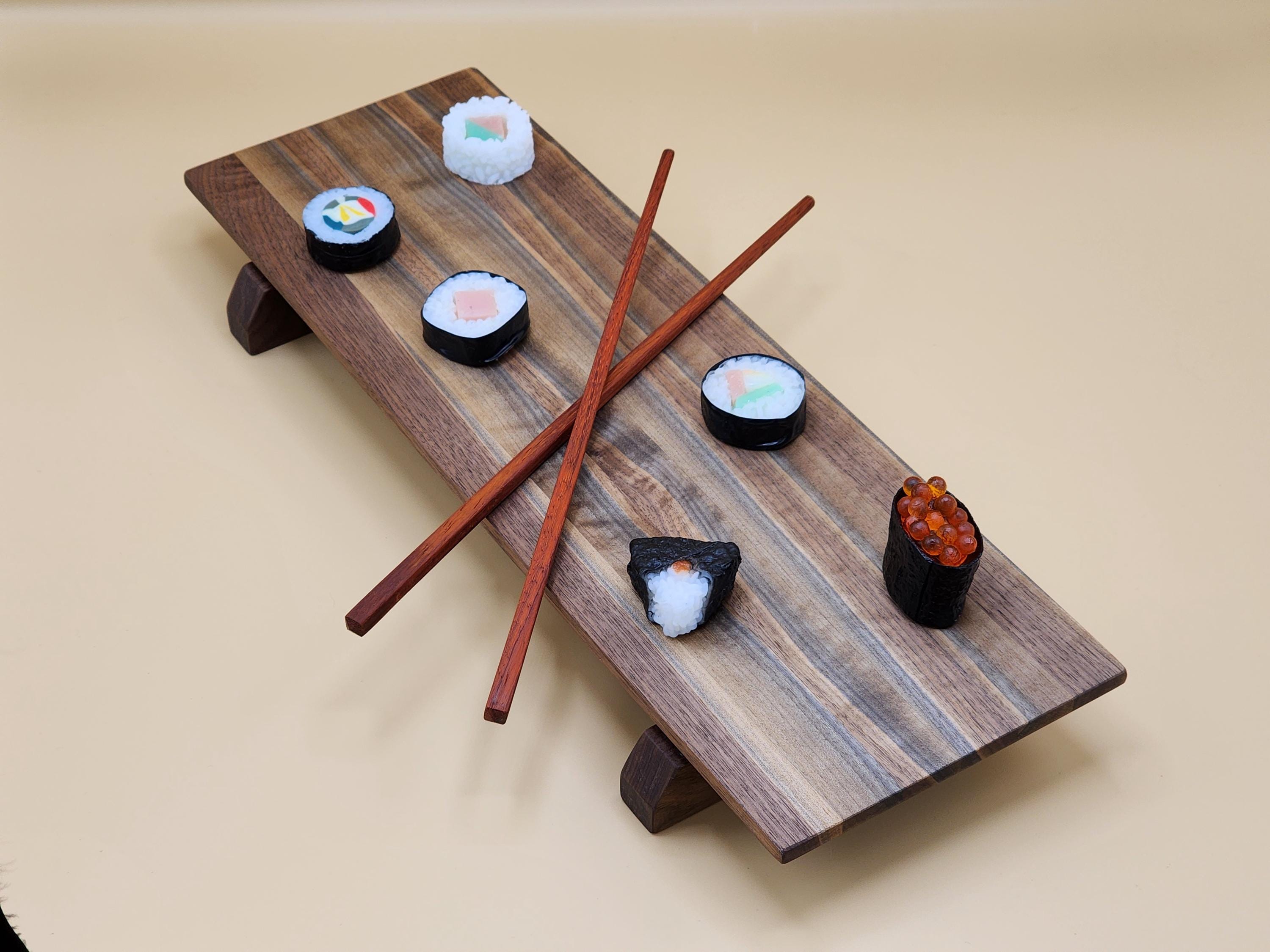 Walnut Sushi Board - Etsy