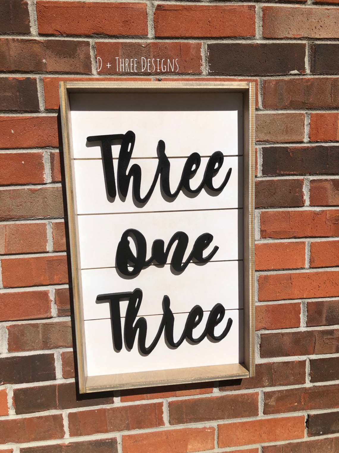 Rustic House Numbers | Farmhouse Address Sign | Modern House Number ...