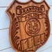 Branford CT Personalized Police Badge or Patch // Police - Etsy