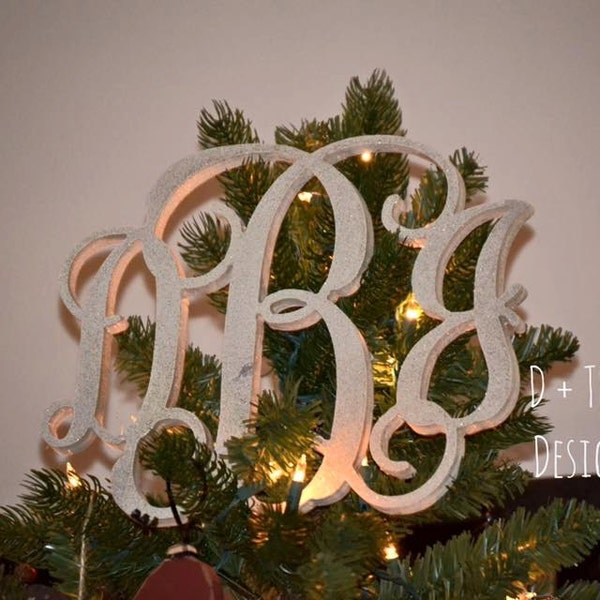 Wooden Tree Topper - Etsy