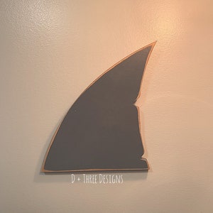 Shark Fin / Shark Decor / Ocean Decor - Etsy