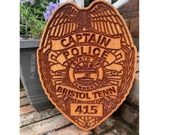 Personalized Probation Officer Badge or Patch // Police | Etsy