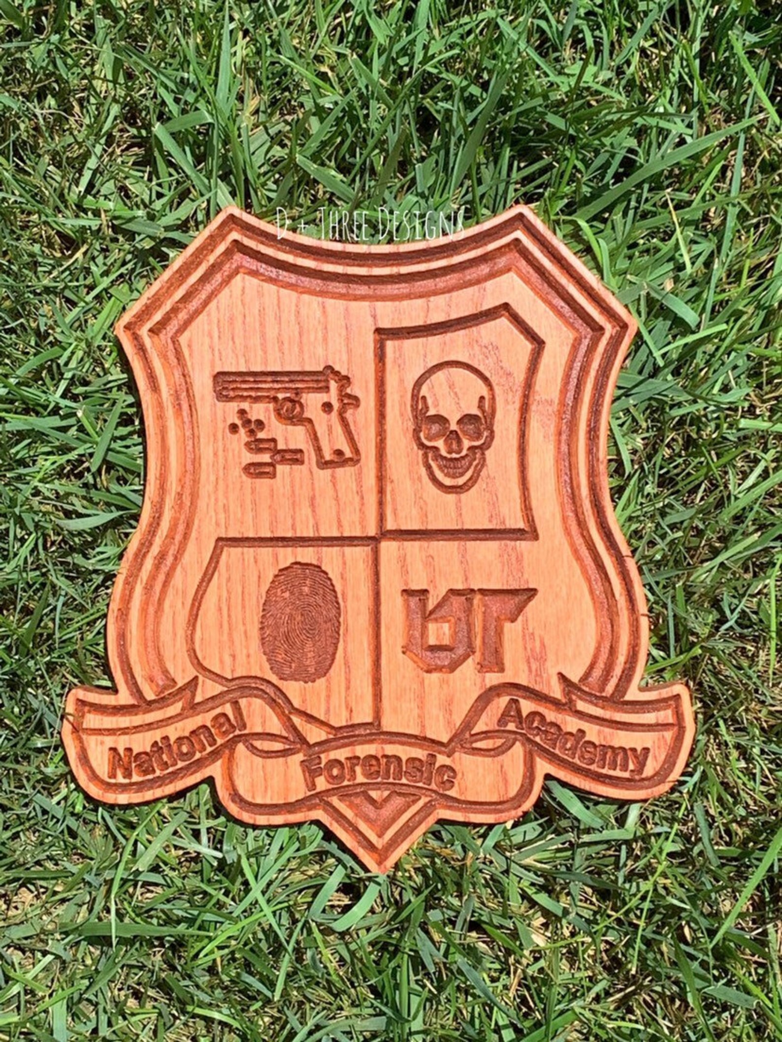 Wooden Police Badge or Patch // Police Retirement // Police Gift ...