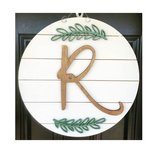 Welcome Southern Farmhouse Wooden Door Hanger Sign Sunflower - Etsy