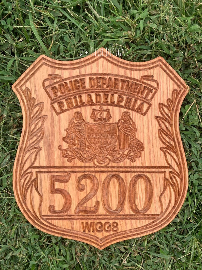 Philadelphia Police Personalized Police Badge or Patch // | Etsy