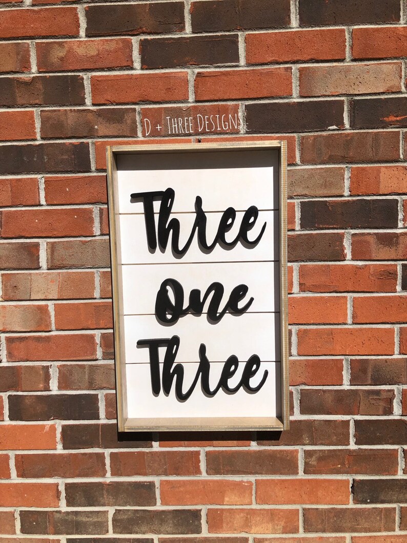 Rustic House Numbers Farmhouse Address Sign Modern House - Etsy