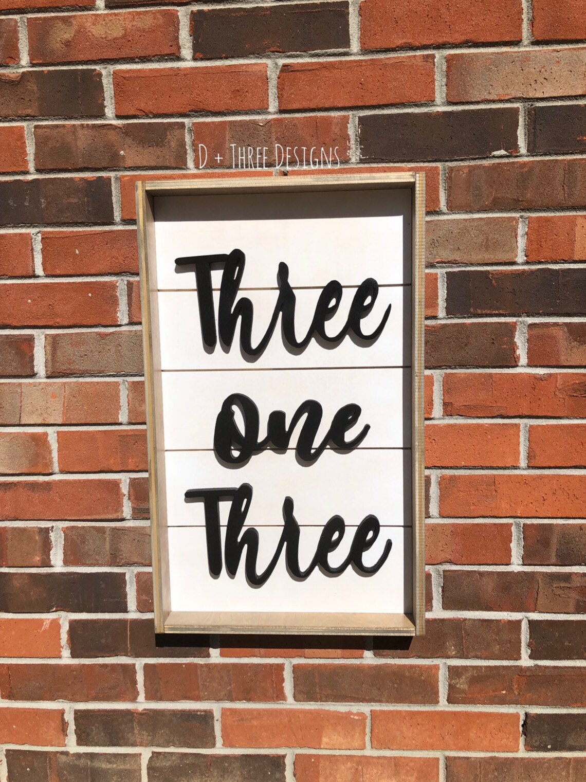 Rustic House Numbers | Farmhouse Address Sign | Modern House Number ...