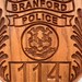 Branford CT Personalized Police Badge or Patch // Police Retirement ...