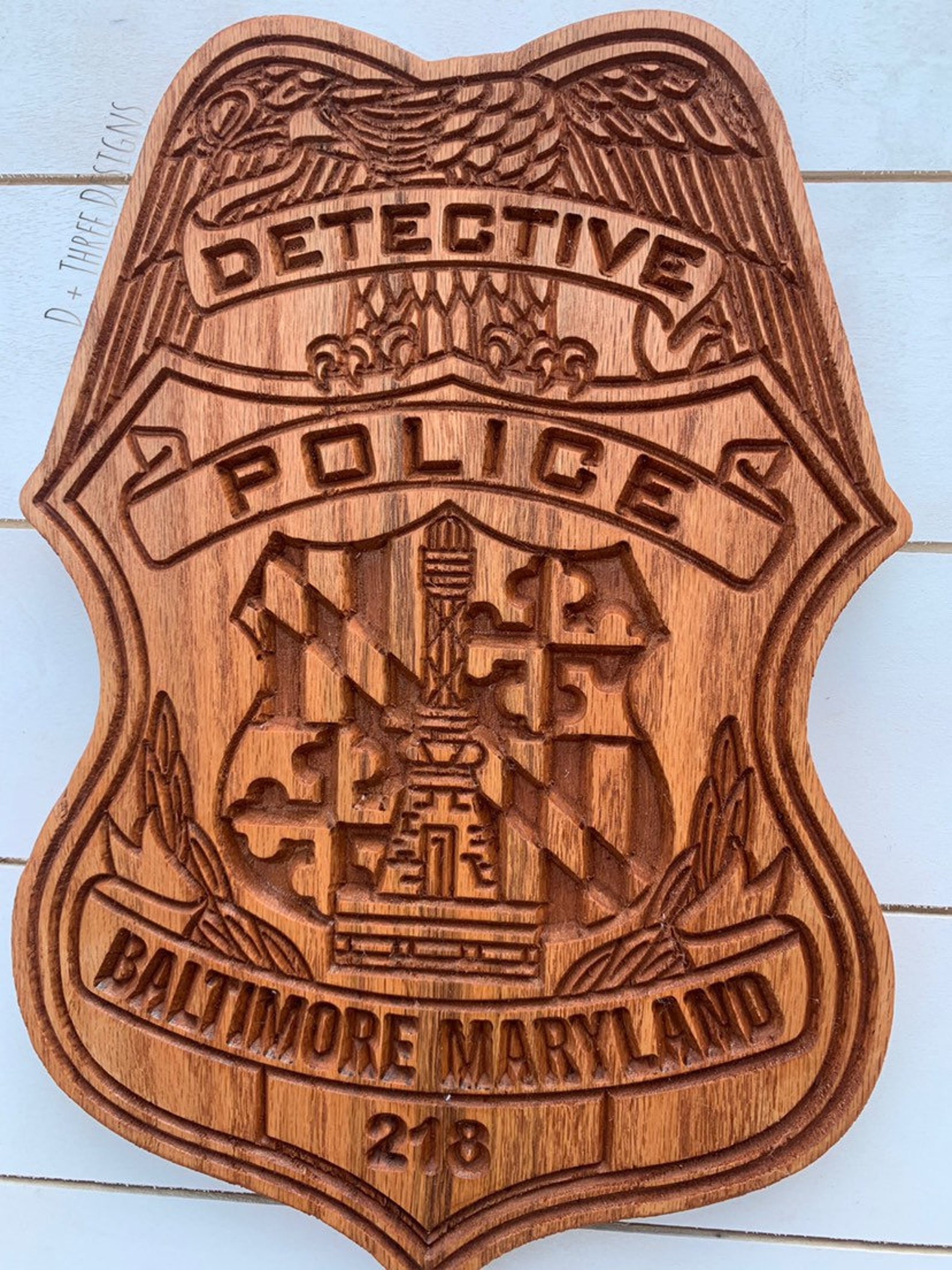 Baltimore Police // Personalized Police Badge or Patch // - Etsy