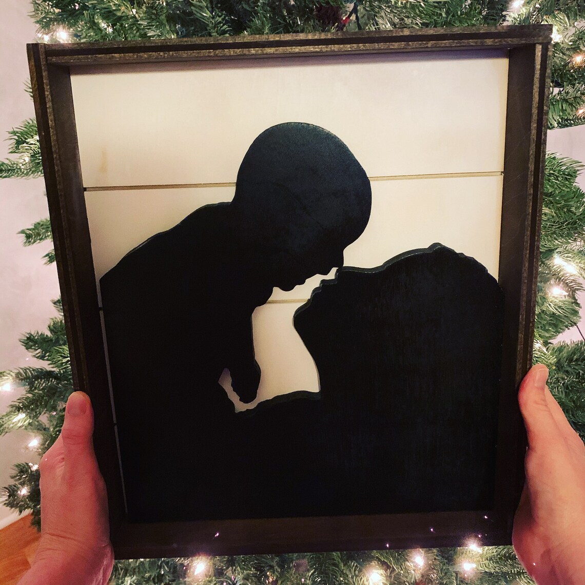 PERSONALIZED Profile Wood Portrait Sign Custom Kids | Etsy