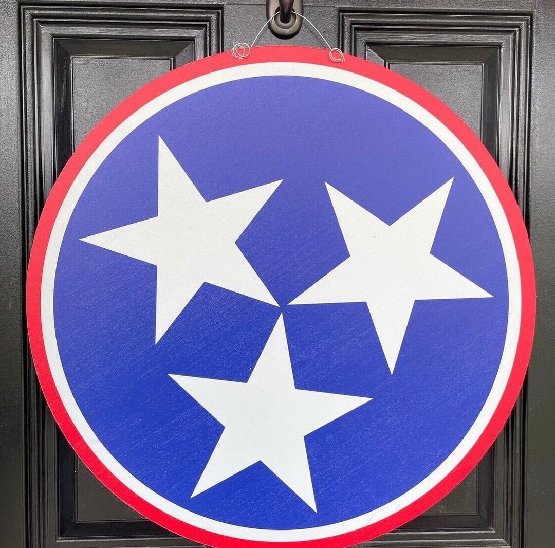 Tri Star Tennessee Tennessee Tristar Tennessee Door Hanger Wooden ...