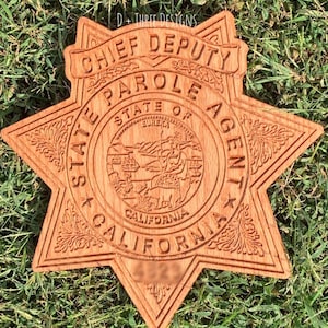California State Parole Agent Badge / Parole Agent Badge / - Etsy UK