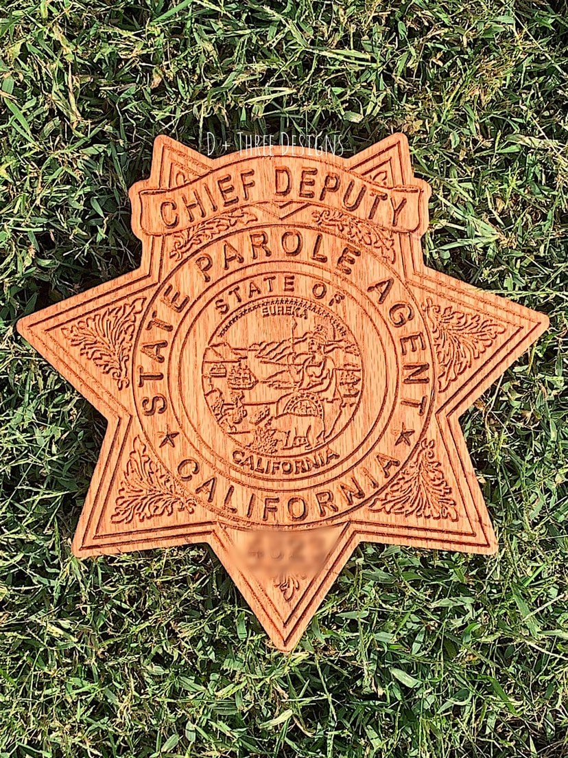 California State Parole Agent Badge / Parole Agent Badge / - Etsy UK