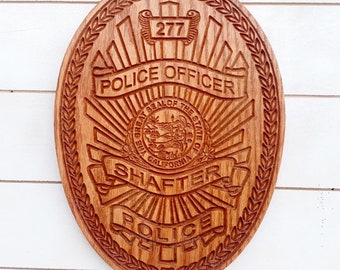 Personalized Police Badge or Patch // Police Retirement // | Etsy