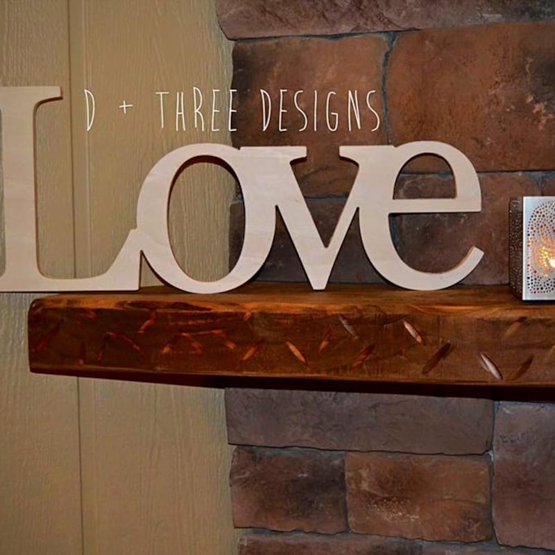 Wooden Love Sign - Etsy