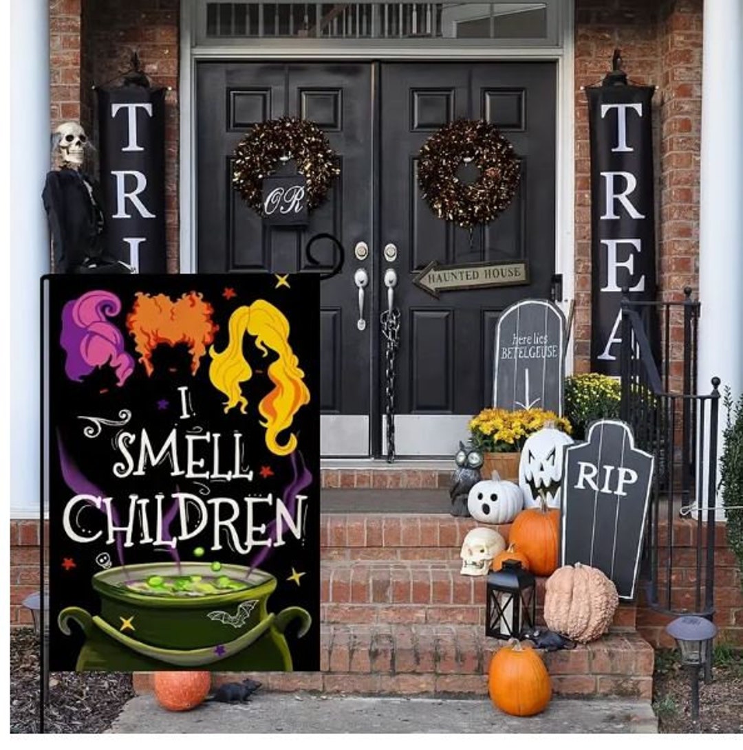 Hocus Pocus Garden Flag Hocus Pocus Yard Flag Hocus Pocus Decor Hocus ...