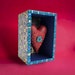 Red Heart in Blue Box, Pure Love, Gift for Love - Etsy