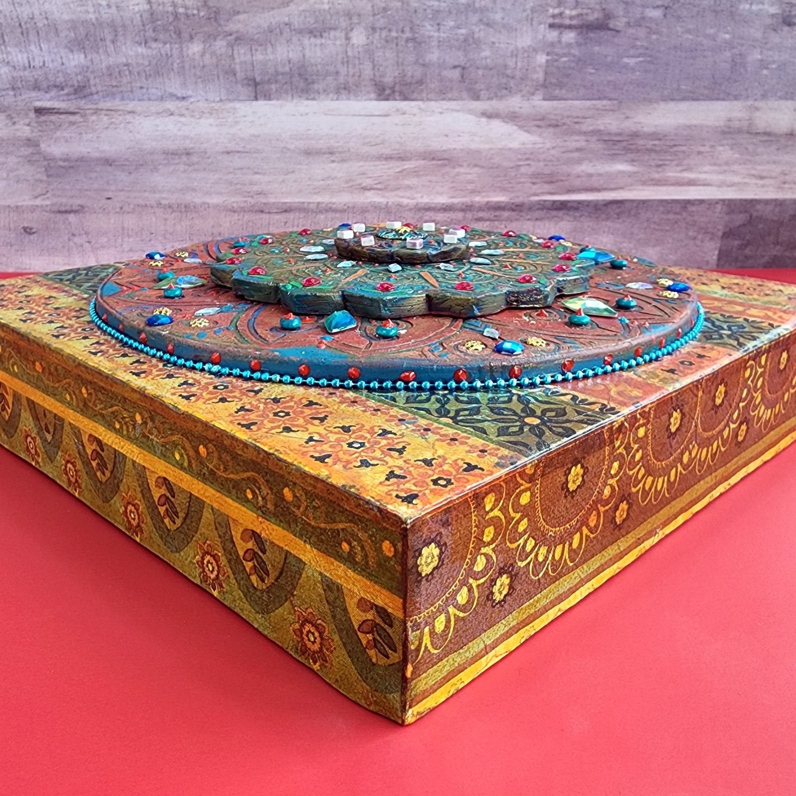 Mixed Media Mosaic Art, Mandala Art, Mandala Wall Art - Etsy