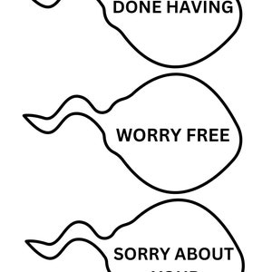 Vasectomy Care Package Gift Basket Printables Cut Out for Snacks - Etsy