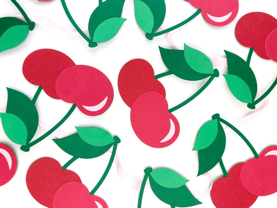 Cherry Banner | Birthday Party Bunting | Instant Digital Download SVG ...