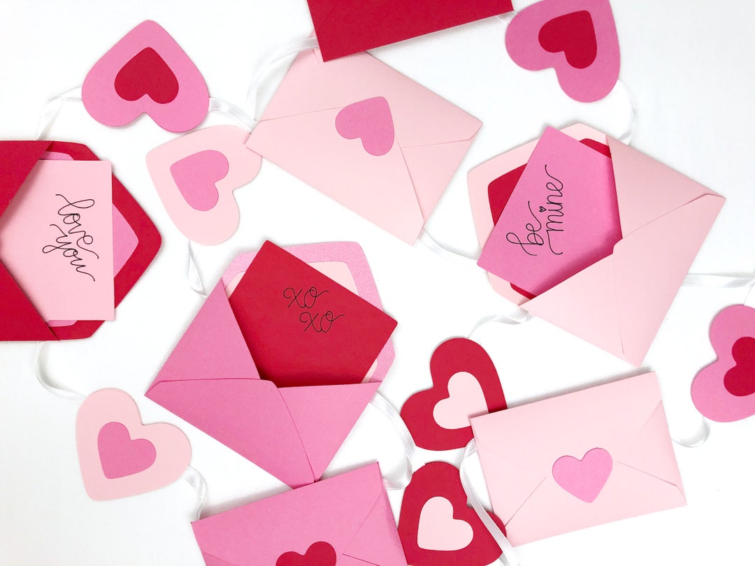 Love Letter Banner | Valentines Day Wedding Party Bunting | Instant ...